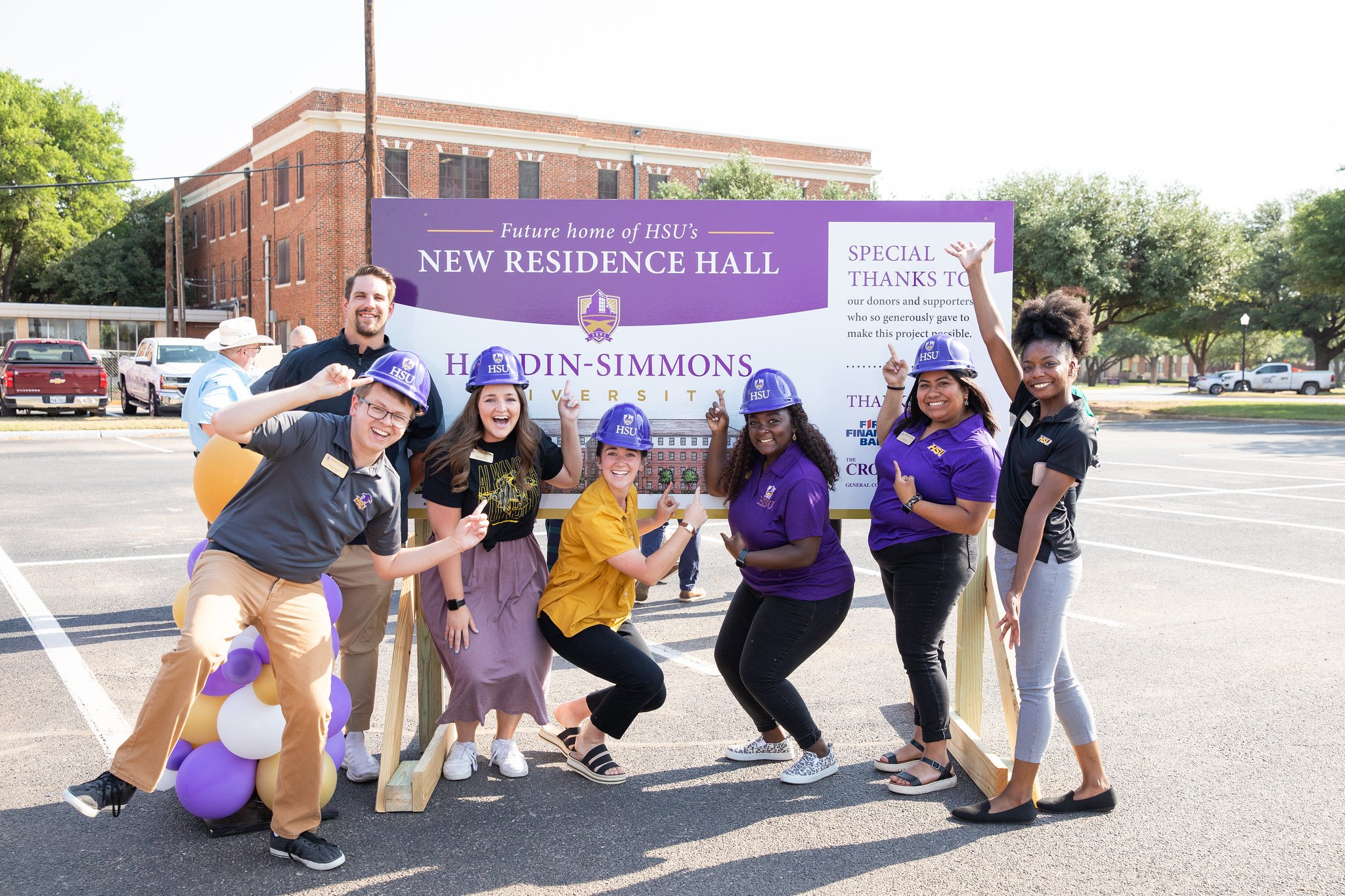 Groundbreaking Ceremony for New Residence Hall - Hardin-Simmons University