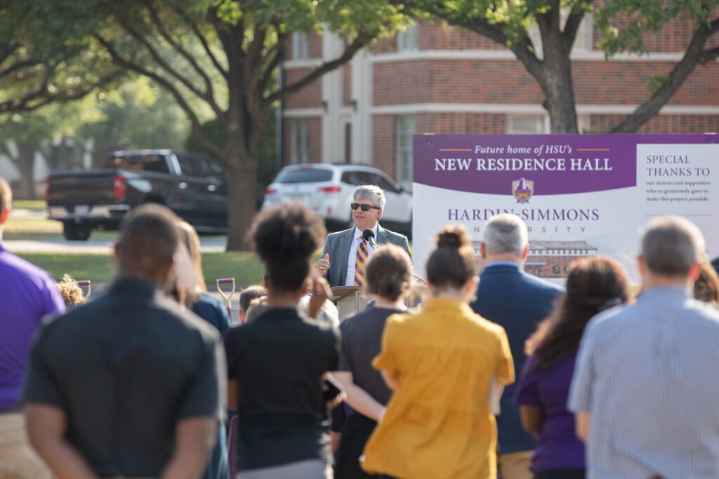 Groundbreaking Ceremony for New Residence Hall - Hardin-Simmons University