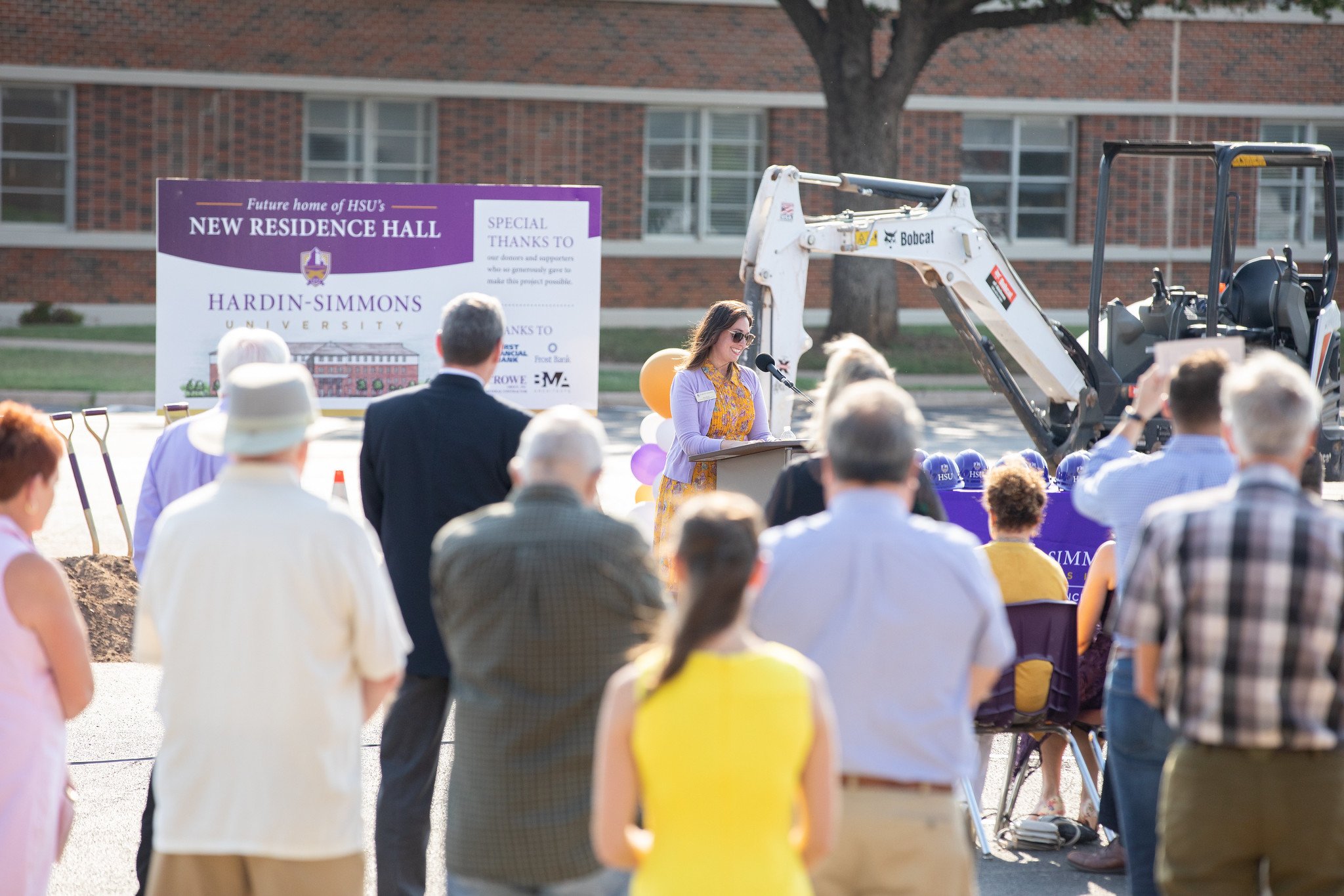 Groundbreaking Ceremony for New Residence Hall - Hardin-Simmons University