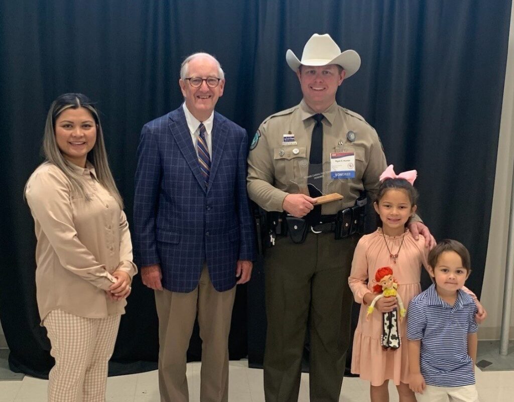 HSU Alum Receives Texas Game Warden of the Year and Texans Caring for ...