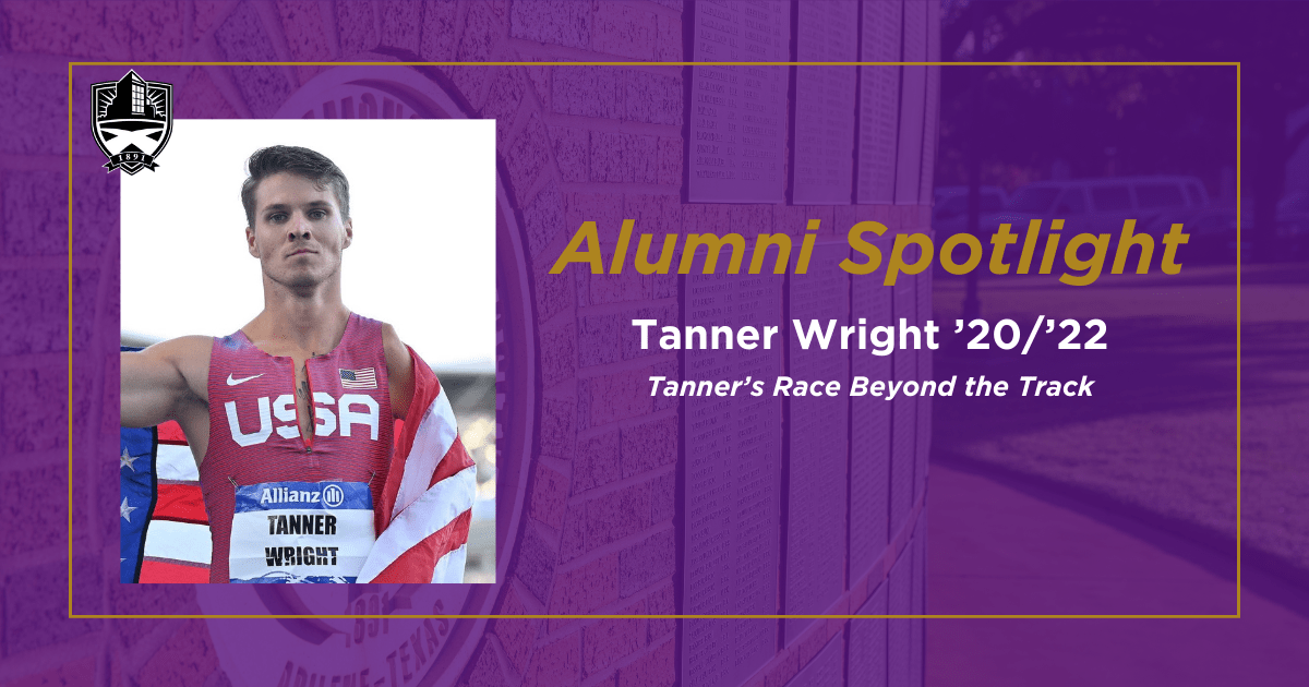 Alumni Spotlight: Tanner Wright’s Race Beyond the Track - Hardin-Simmons University