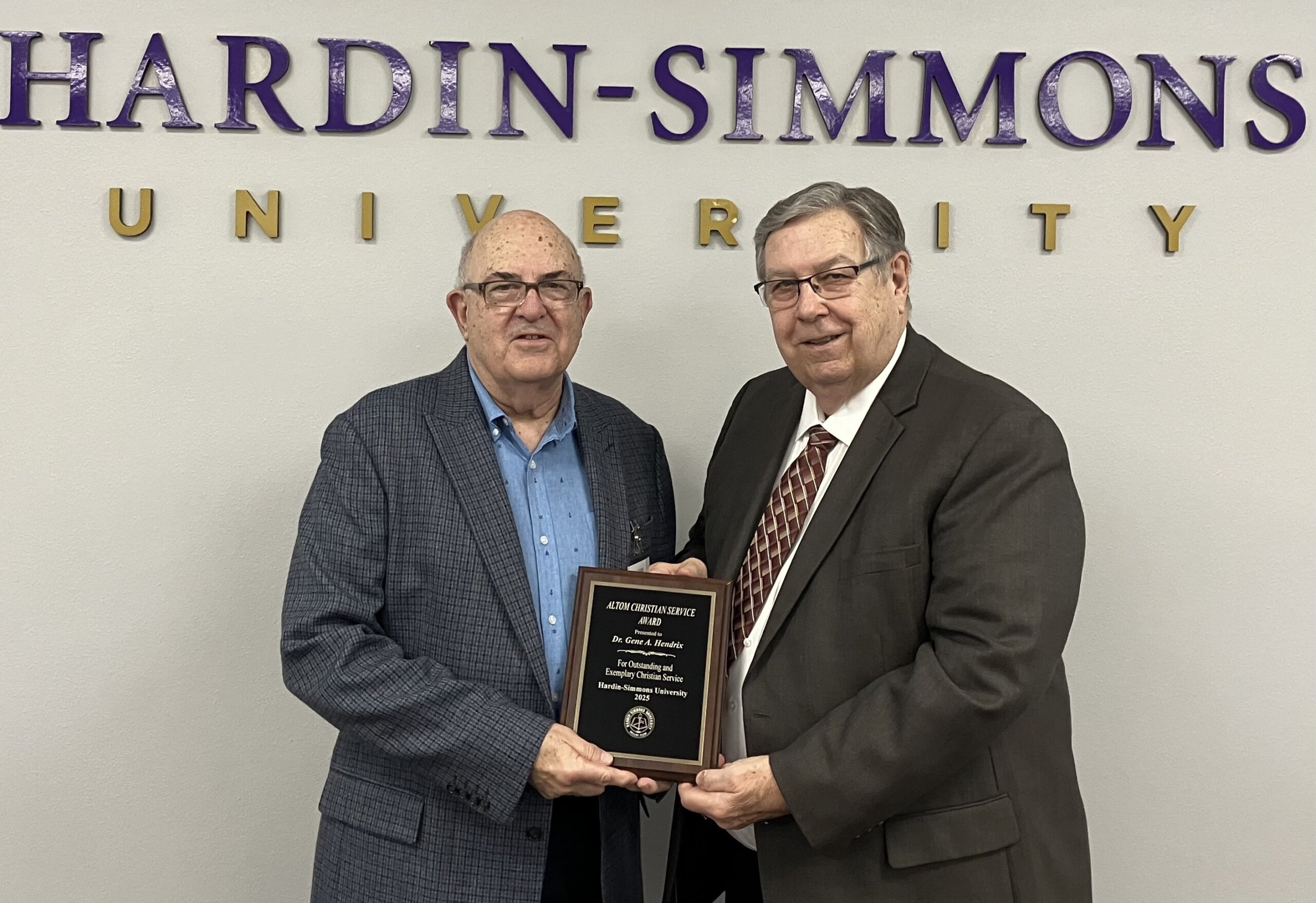 A Life of Faithful Service - Hardin-Simmons University