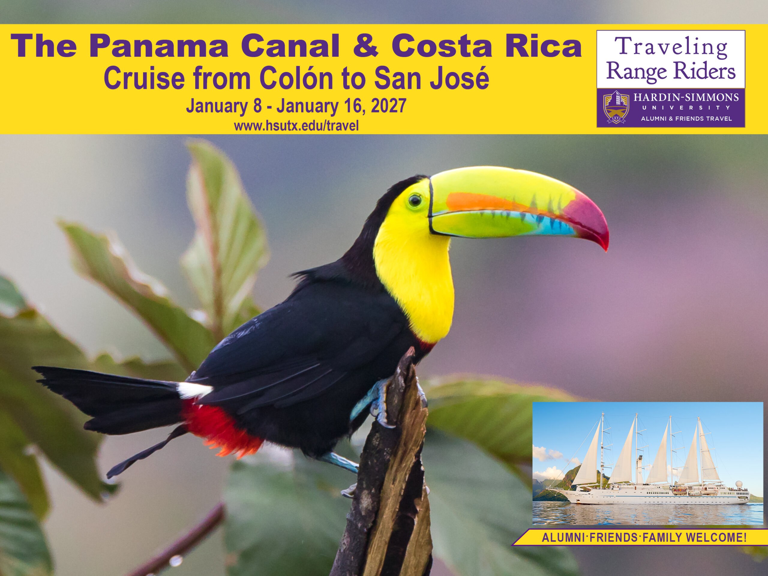 Traveling Range Riders, The Panama Canal and Costa Rica - Hardin ...